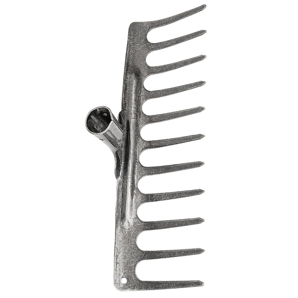 ROZYARD Manganese Steel Hand Rakes Manual Soil Cultivator Tool for ...