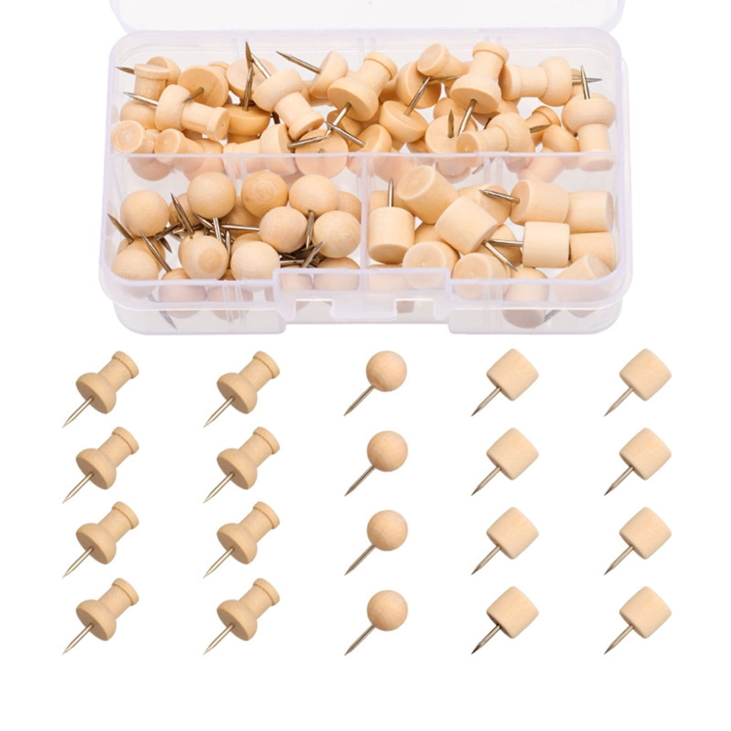 ROZYARD Map Tacks Pins Set, Assorted Shape Pins Map Thumb Tacks Map Tacks Drawing Pins - Walmart.com