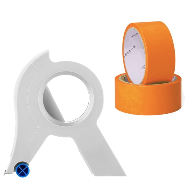 ROZYARD Masking Tape Dispenser with 22yard Long Painter Tape Ergonomic ...