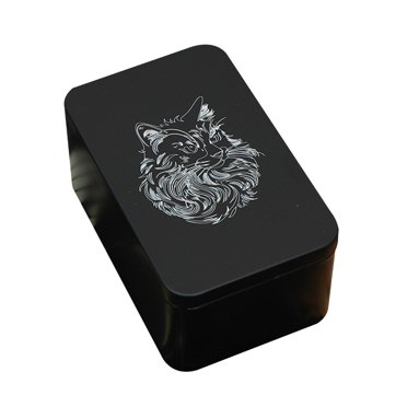 Metal Gaming Card Box Playing Card Container Storage Case Packing Poker ...