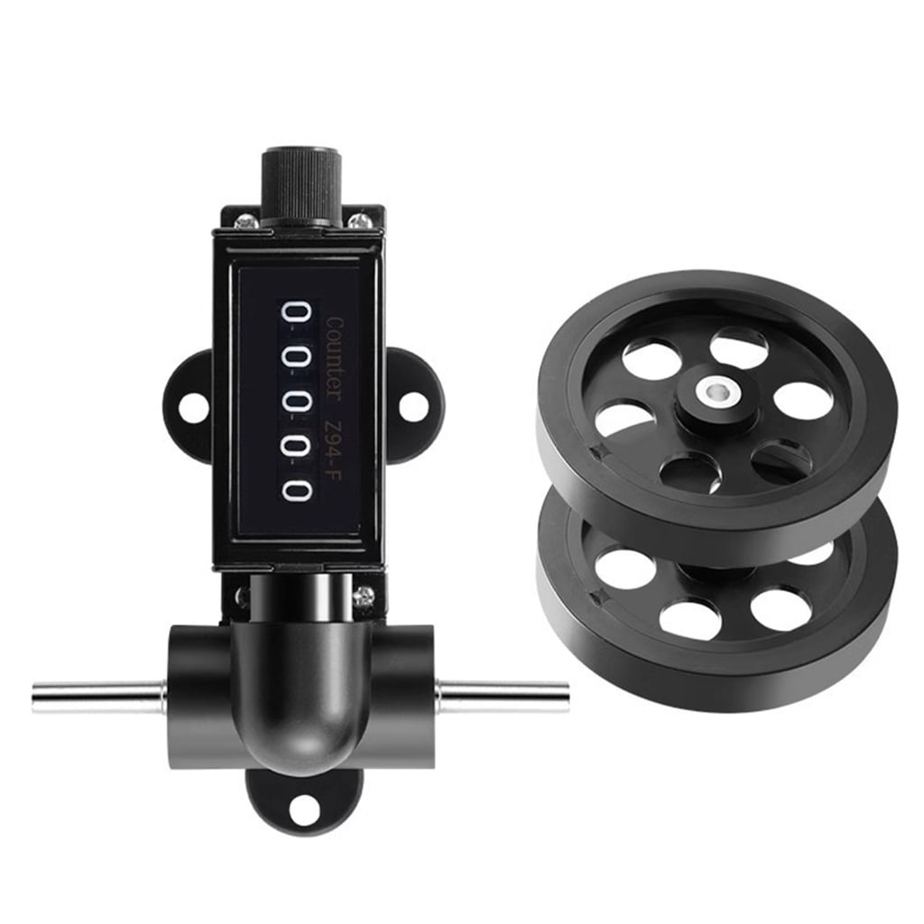 ROZYARD Metal Shell Rolling Wheel Mechanical Measurement Meter Roller ...