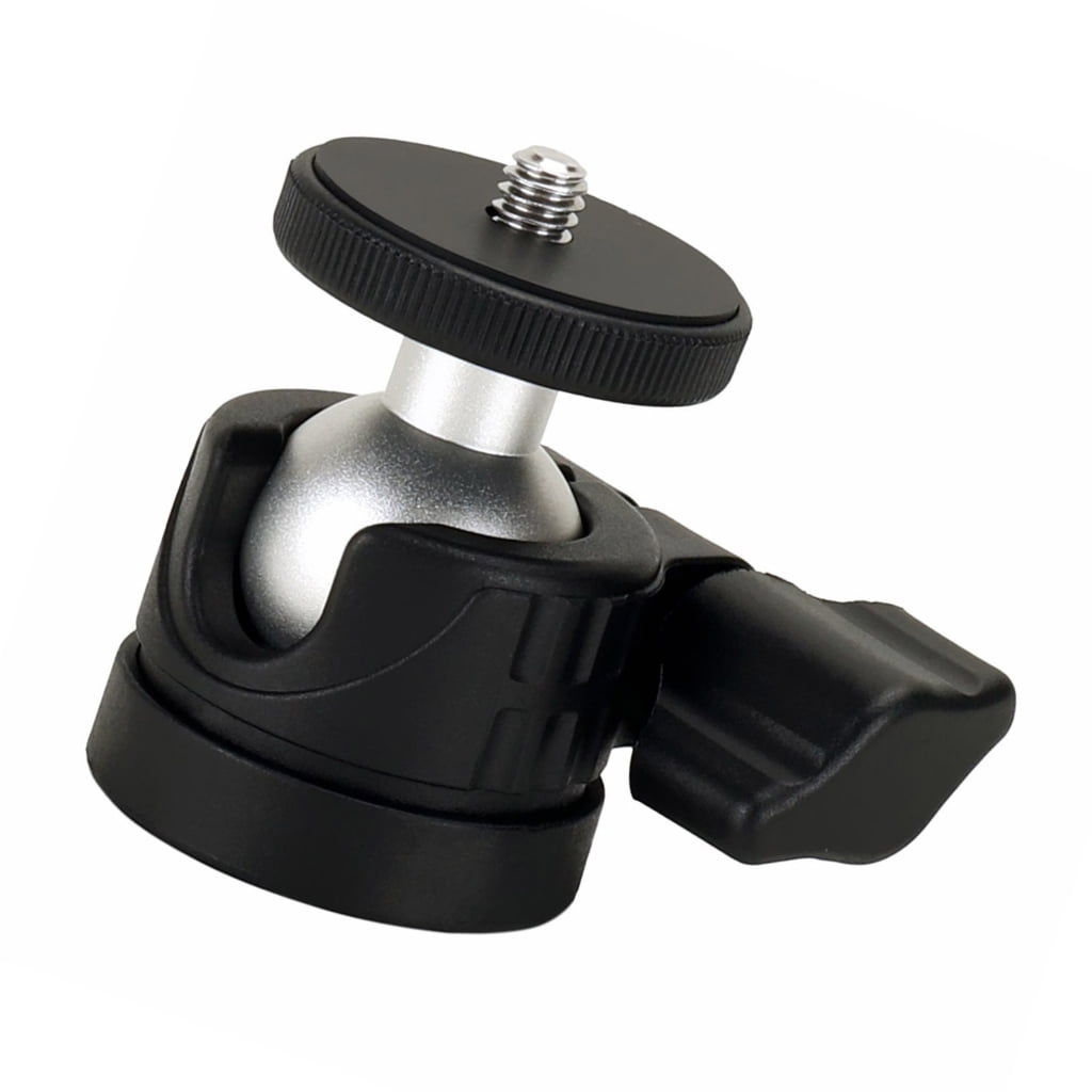 ROZYARD Mini Ballhead Tripod Mount With 360°Rotation,1/4" Hot Shoe ...