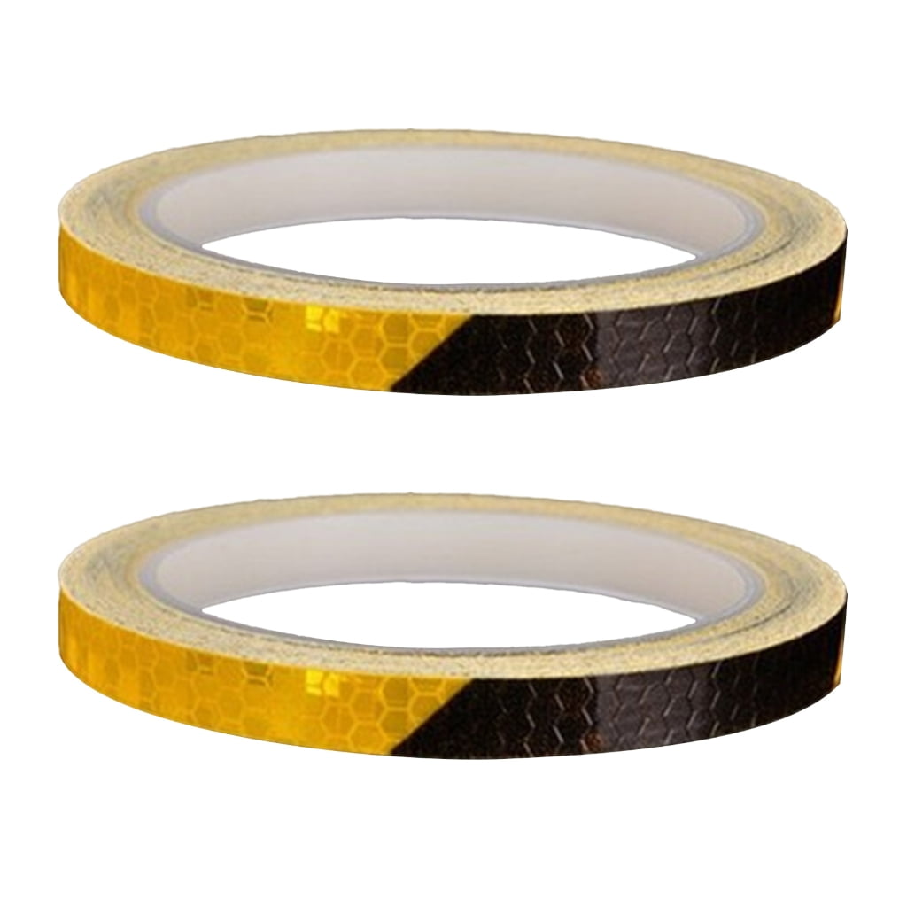 ROZYARD Motorcycle Bicycles Reflective Sticker Safety Warning Rims ...