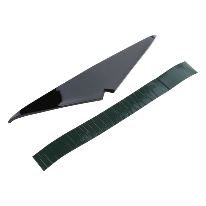 ROZYARD Motorcycle Upper Tip Cover Headlamp Eyebrow Sticker for Road ...