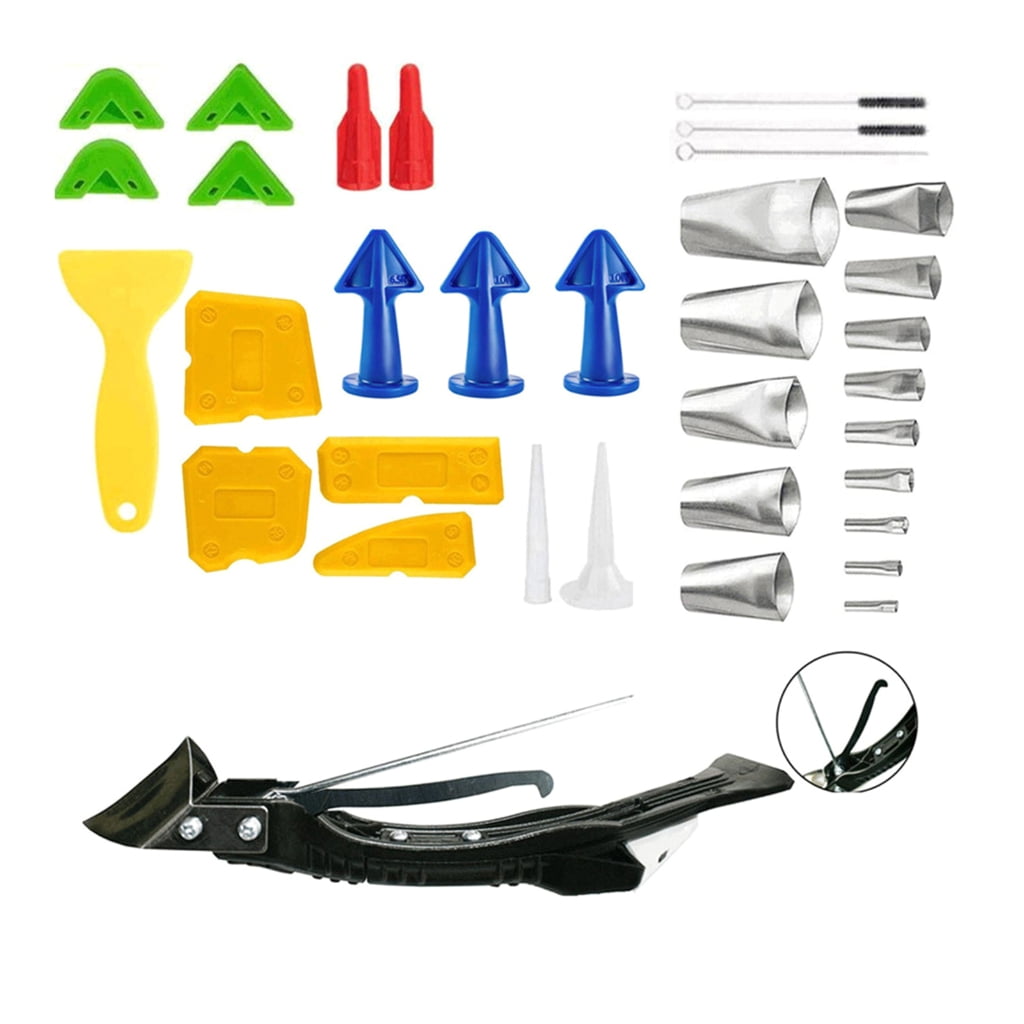 ROZYARD Multi functional 5 in 1 Caulking Tool Set Stainless Steel ...