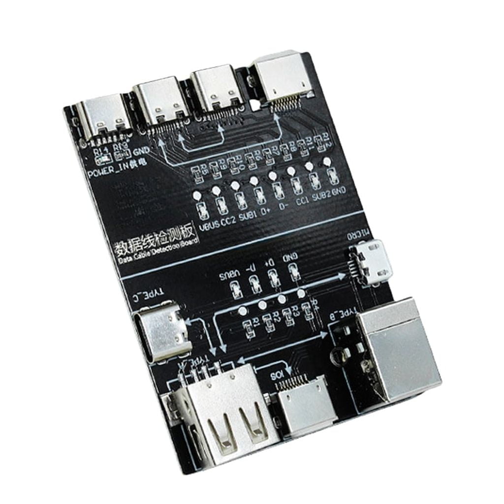 ROZYARD MultiPorts Quick Charge Cable Tester Data Cable Detection Board ...