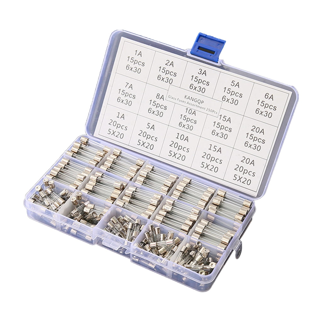 ROZYARD Multifunctional Glass Tube Set 250pcs Size Glass Tubes set ...