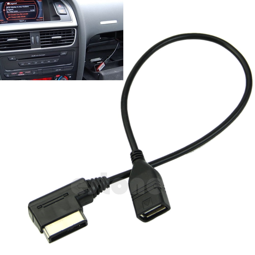 ROZYARD Music Interface AMI MMI AUX to USB Adapter Cable Flash Drive ...