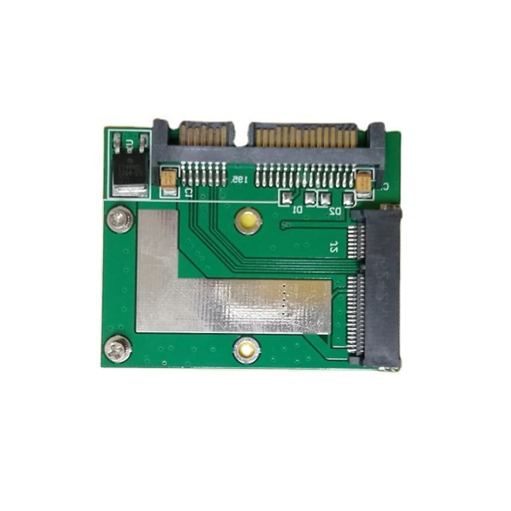 ROZYARD No Driver Required Mini mSATA SSDs to 2.5InchSATA Adapter for Quick Installation mSATA ...