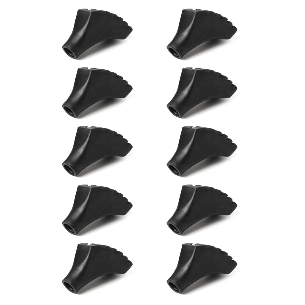 ROZYARD Nonslip Walking Stick Pad Caps Hikings Stick End Bottom Crutch ...