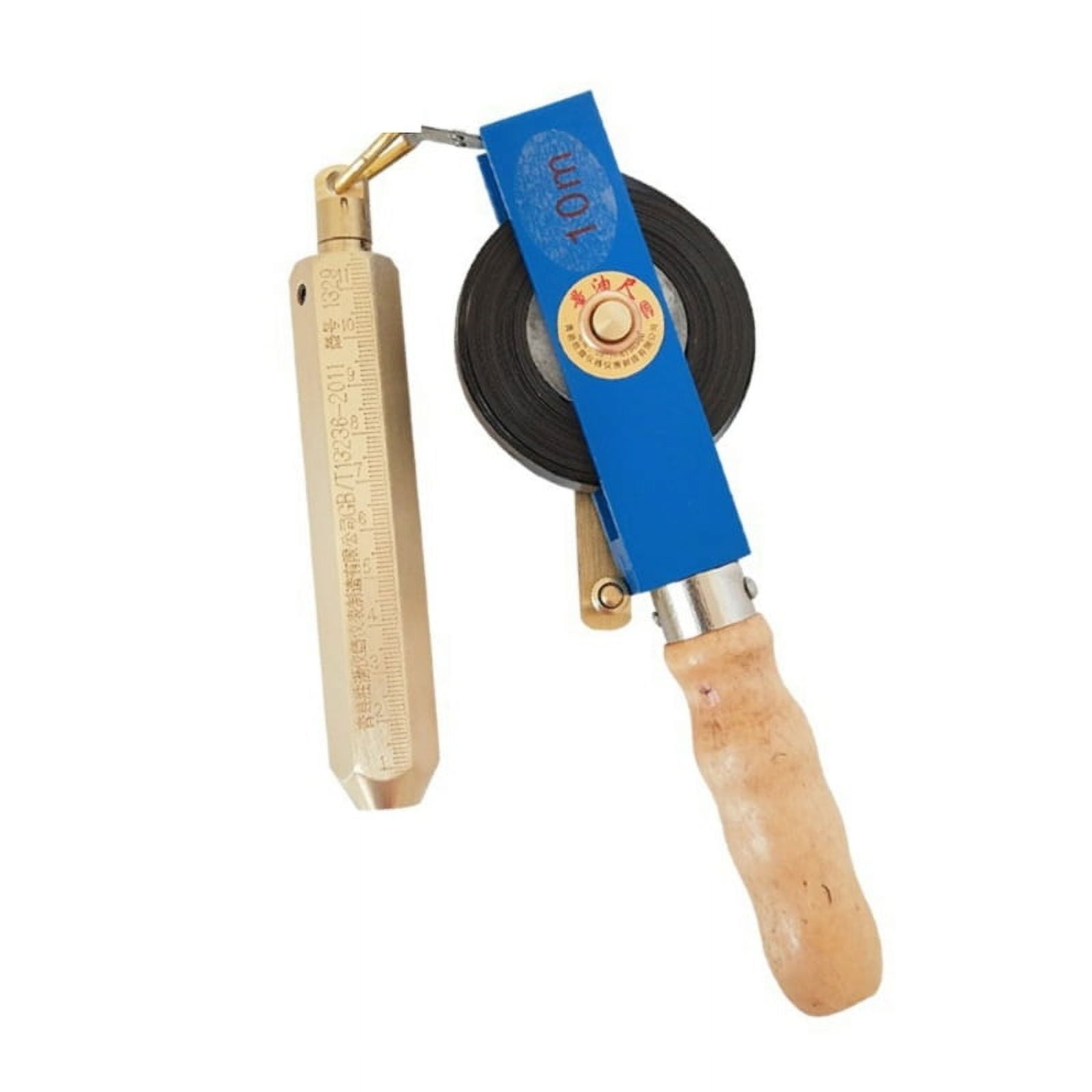 ROZYARD Oil Tank Gauging Tapes Measuring Ruler Carbon Steel With Plumb ...