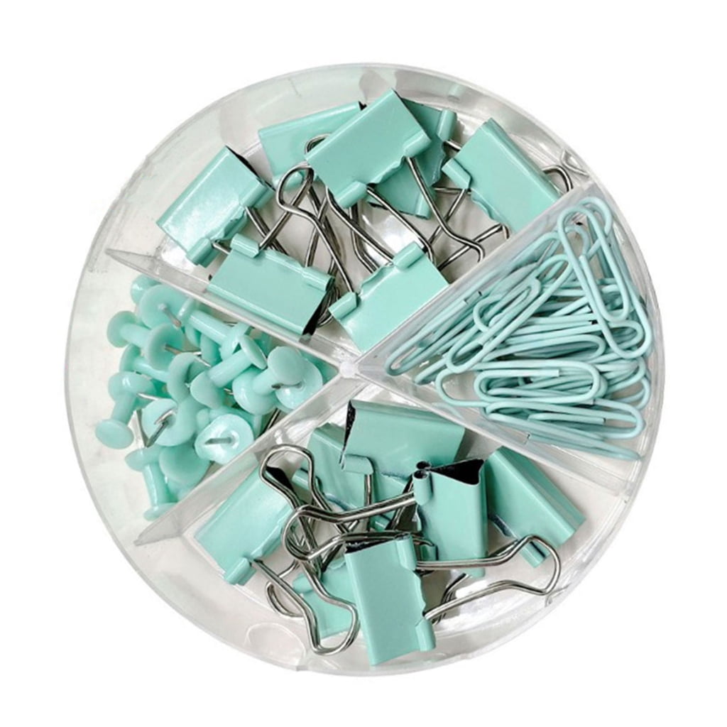 ROZYARD Paper Clips, Dovetails Clips, Push Pins for Organizing File ...