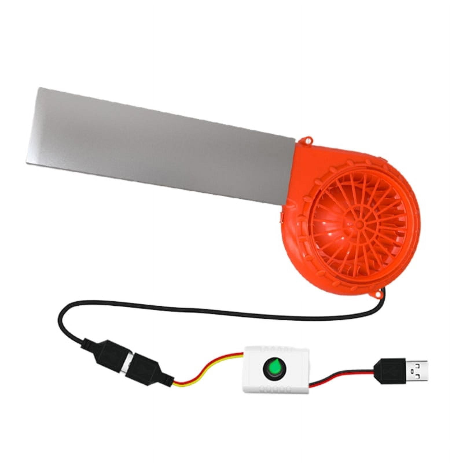 ROZYARD Portable Air Blower Barbecue Air Blower Charcoal Fire USB ...