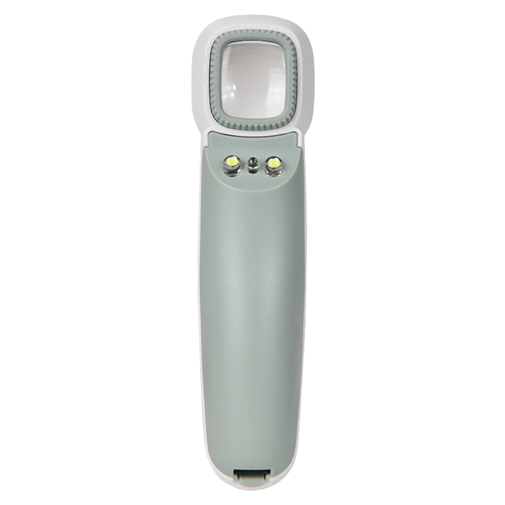 ROZYARD Precisions Handheld Magnifying Glass with 3 LEDS Senior ...