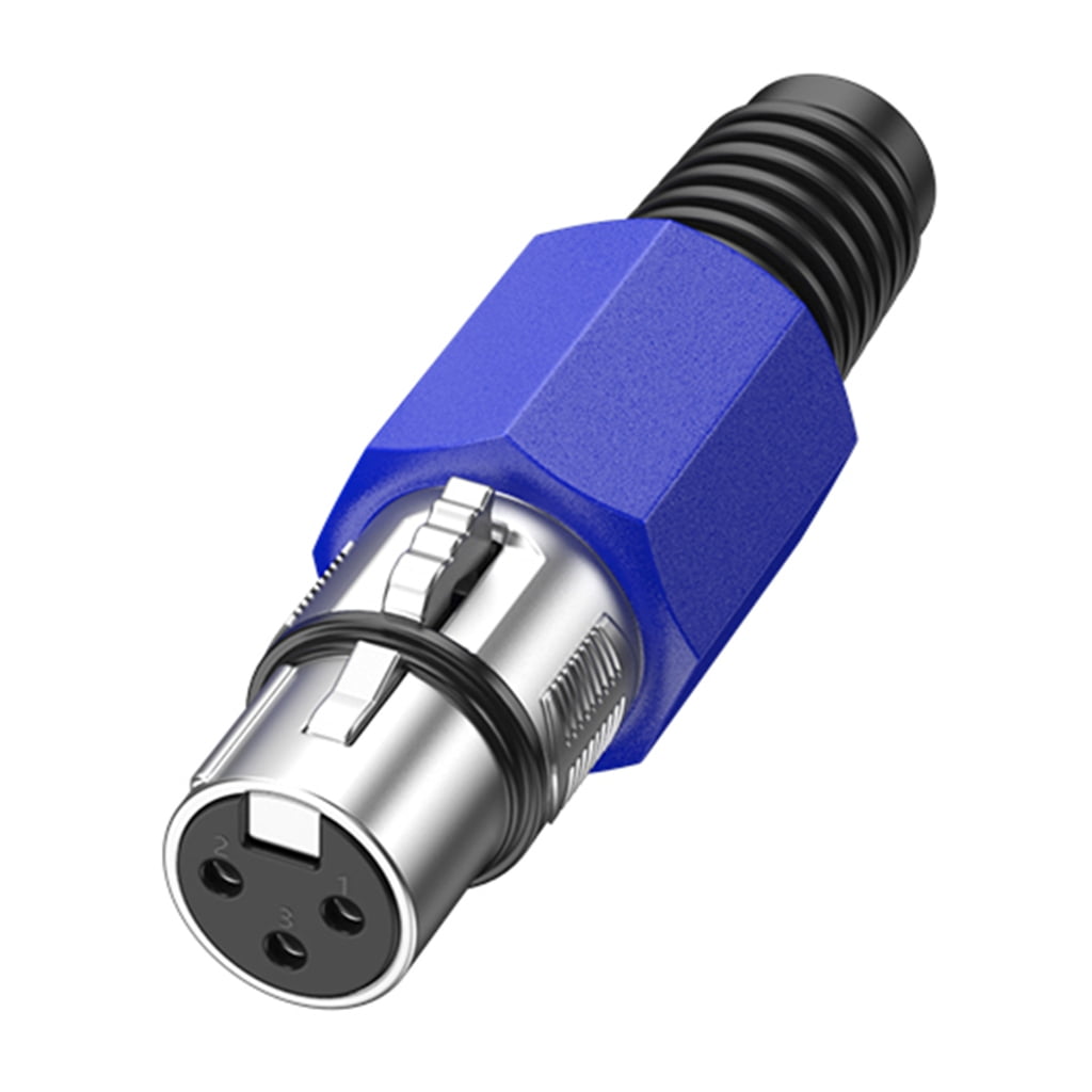 ROZYARD Professional 3Pin Connector Male And Female Auditory Plug For ...