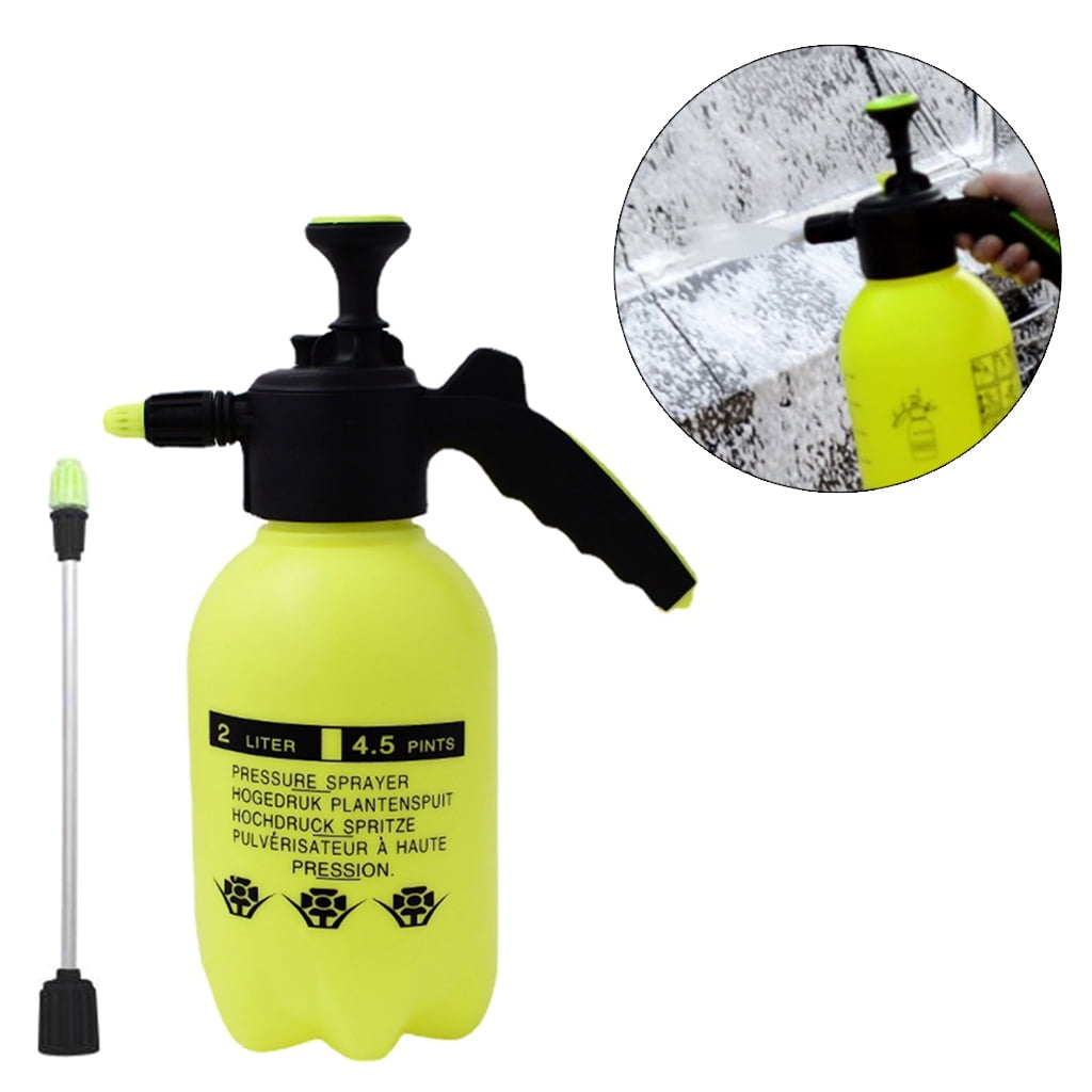 ROZYARD Pump Water Sprayer Nozzle 2L Watering Can with Long Rod High ...
