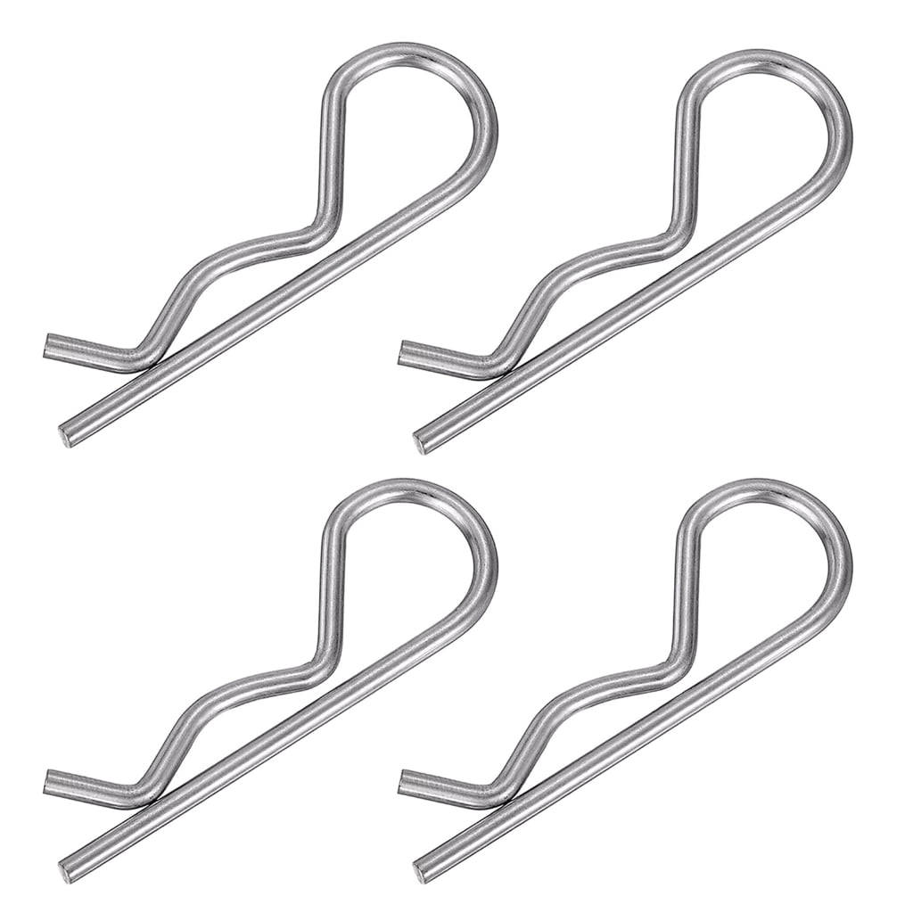 ROZYARD R Clips R Shaped Spring Cotter Pins Set Steel Hairpin for ...