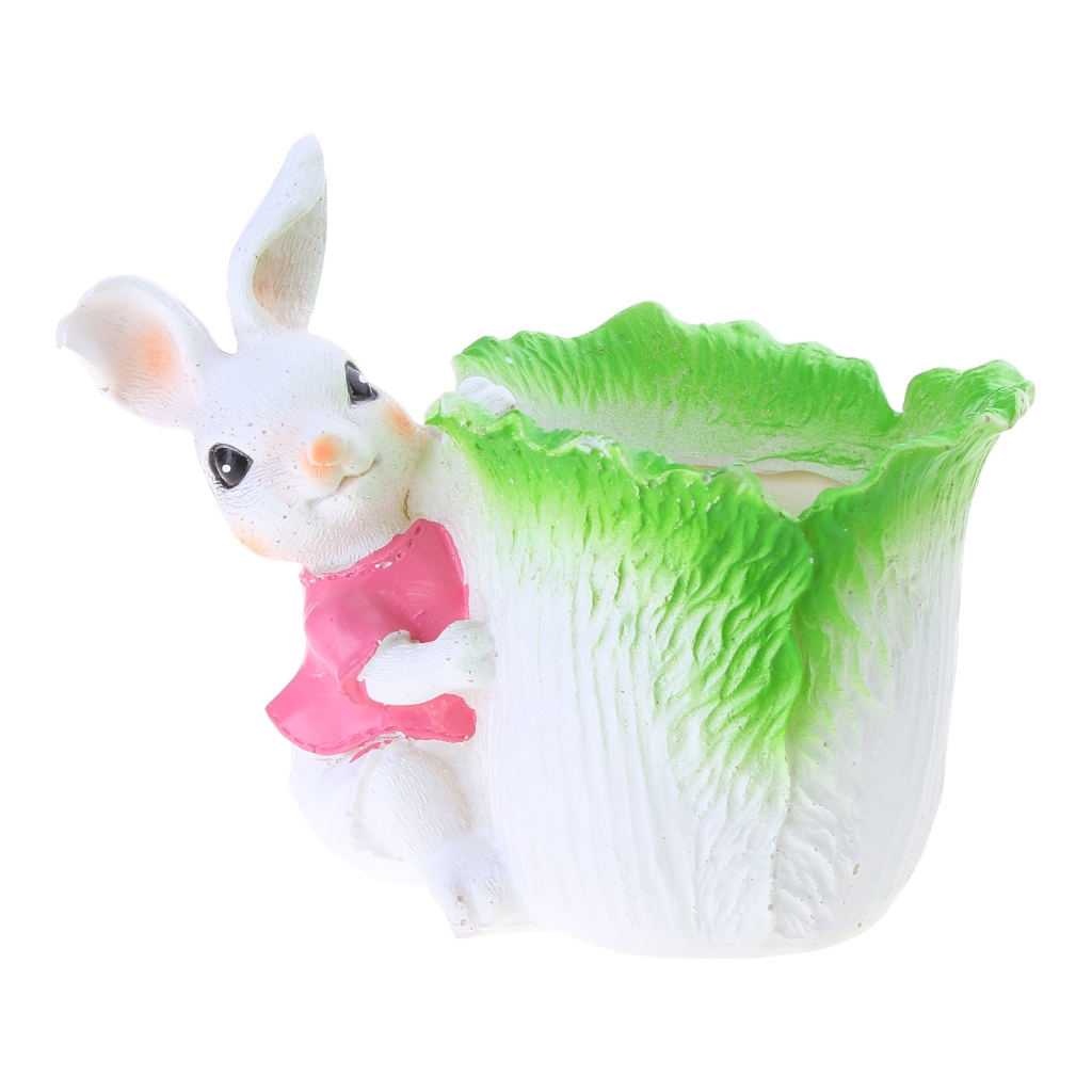 ROZYARD Rabbit Flower Pots Succulents Planter Garden Pots Decorative ...