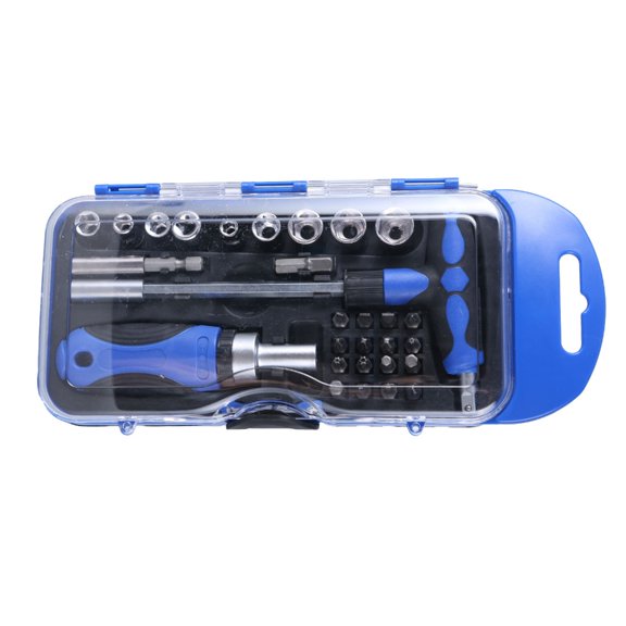 Galvanox Flat-End Bit Extender and Ratchet Driver Set, Designed for ...