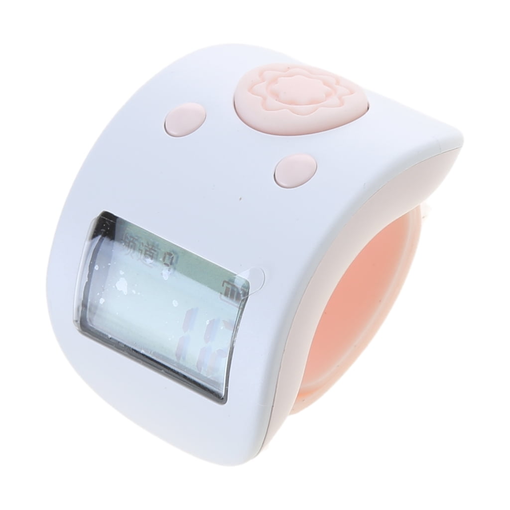 ROZYARD Rechargeable 9 Channel Digital Finger Ring LED Electronic Hand ...