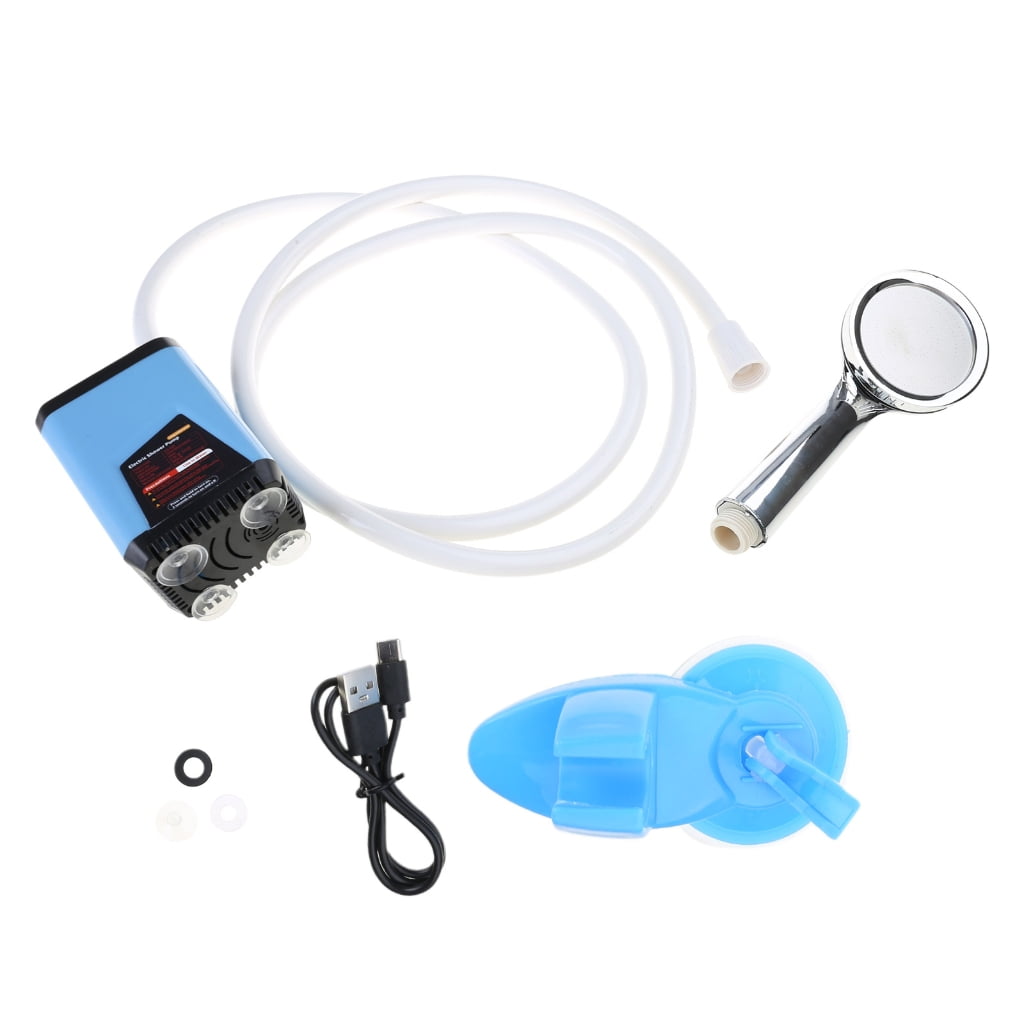 ROZYARD Rechargeable Camping Shower Portable Camp Shower Pump Outdoor ...
