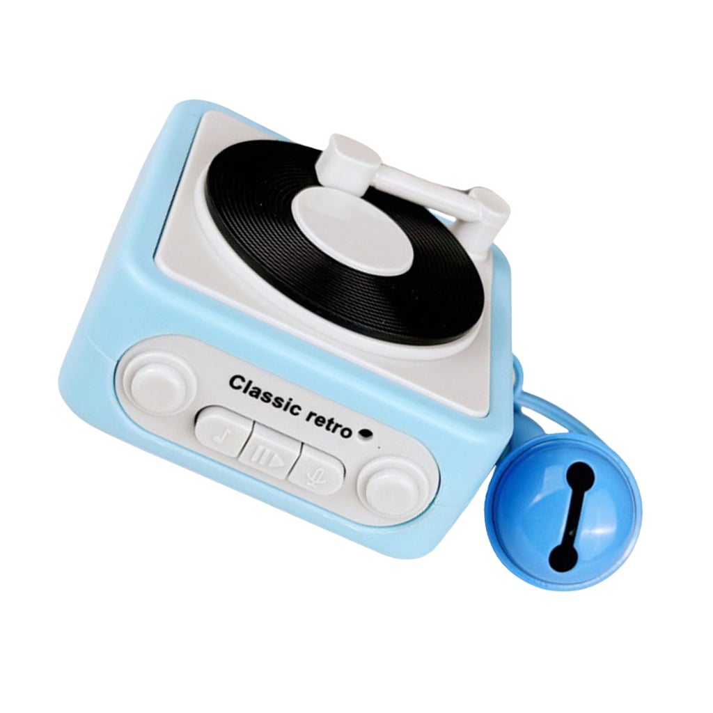 ROZYARD Recordable Phonograph Keyring Music Box Recorder Pendants For ...