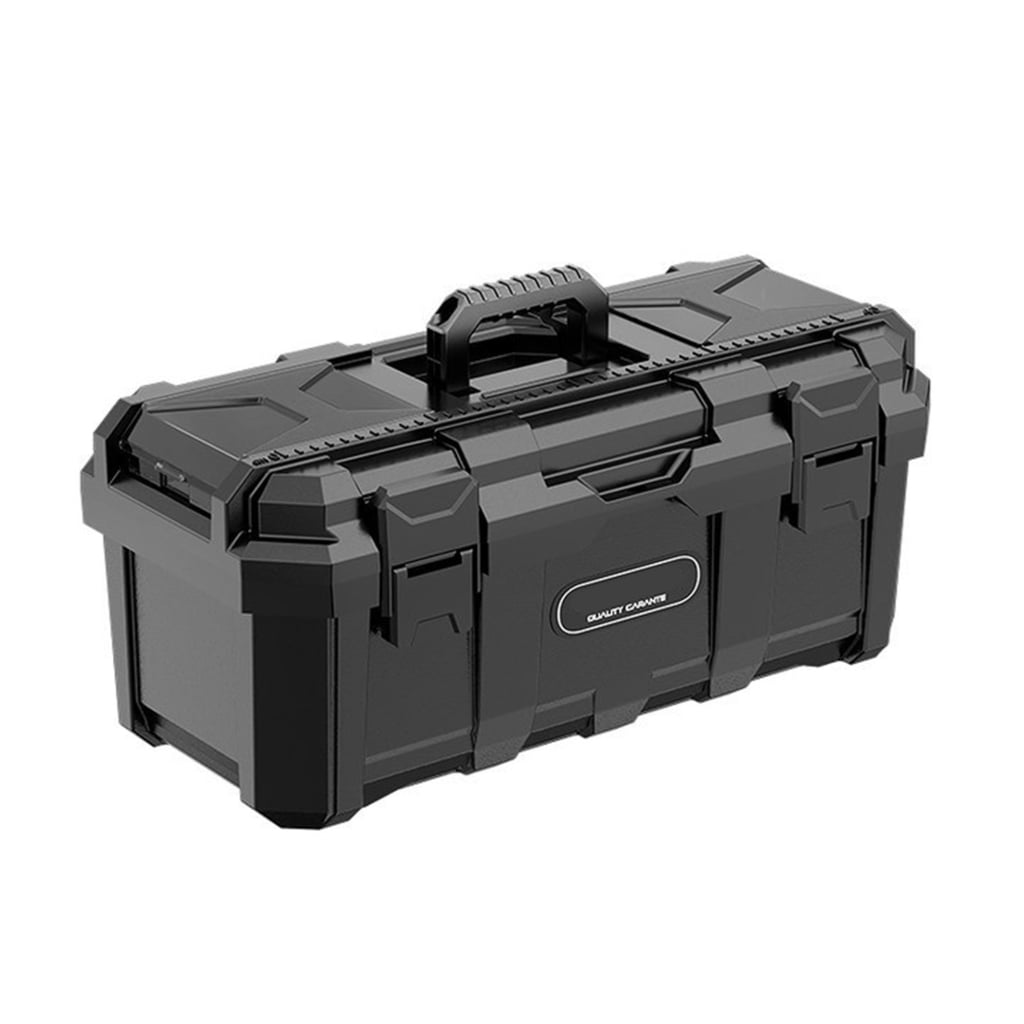 ROZYARD Reliable Two Section Tool Bin Essential Tool Box Plastic ...