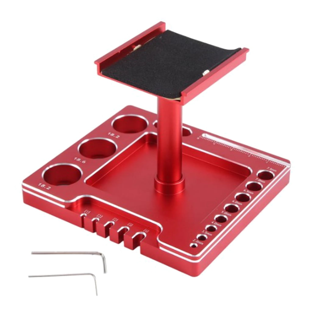 ROZYARD Remote Control Car Work Stand Aluminum Repair Workstation 360 ...