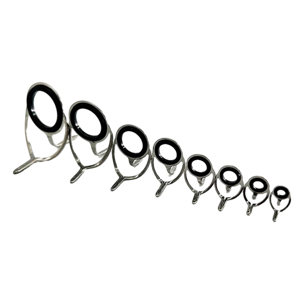ROZYARD Repair Set Replacement Fishing Rod Top Rings Tip Eye Guide ...