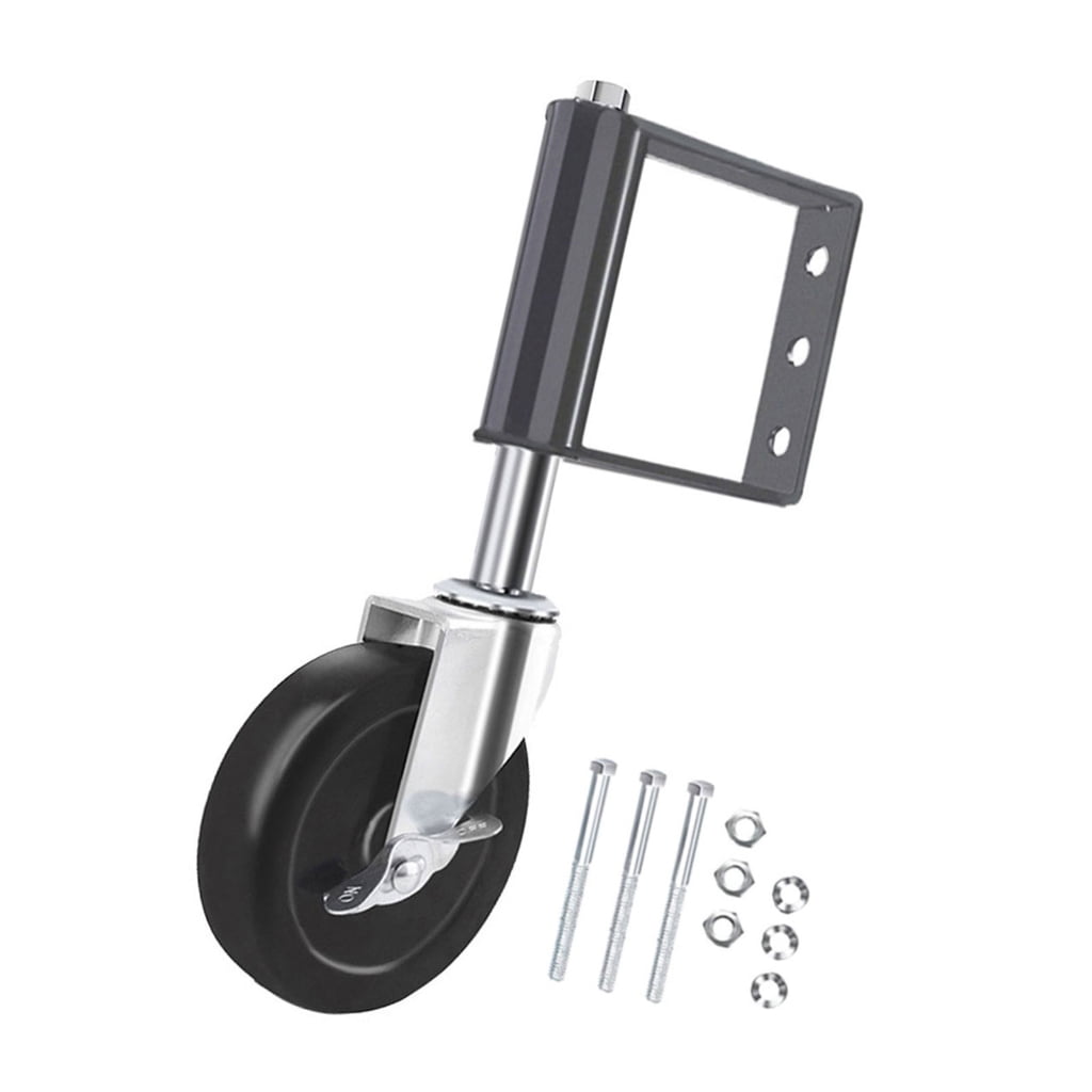 ROZYARD Rubber Gate Wheel for Farm and Garden Use Features 360 Degree ...