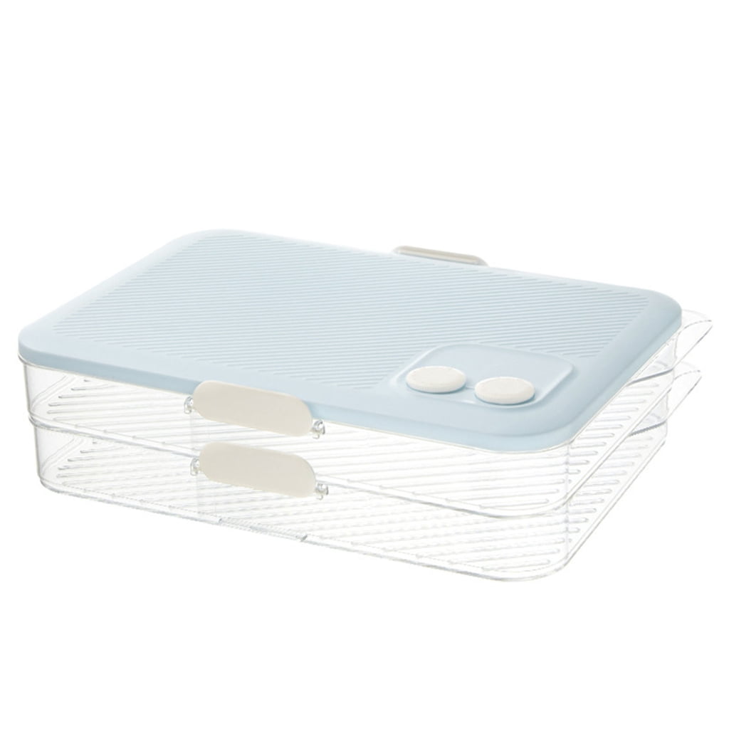 ROZYARD Sealed Container Effective Food Storage Box Dumpling Organizer ...