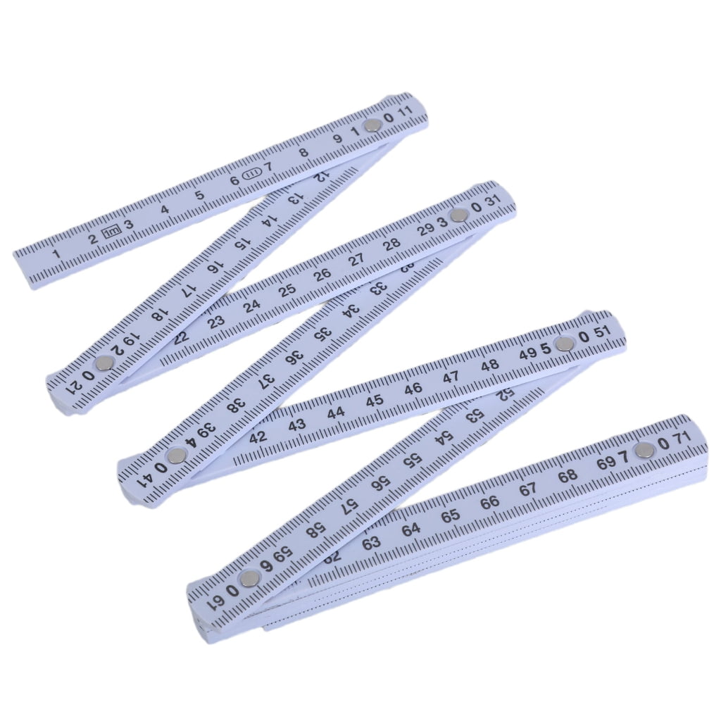 ROZYARD Small 1 Meter Foldable Measuring Tool with robusts Connection ...