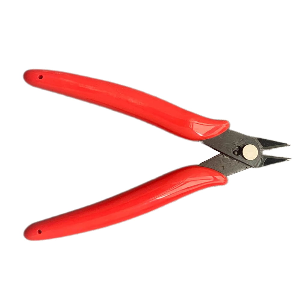 ROZYARD Small Electronics Wire Cutter Angled Plier Fine Wire Cutter ...