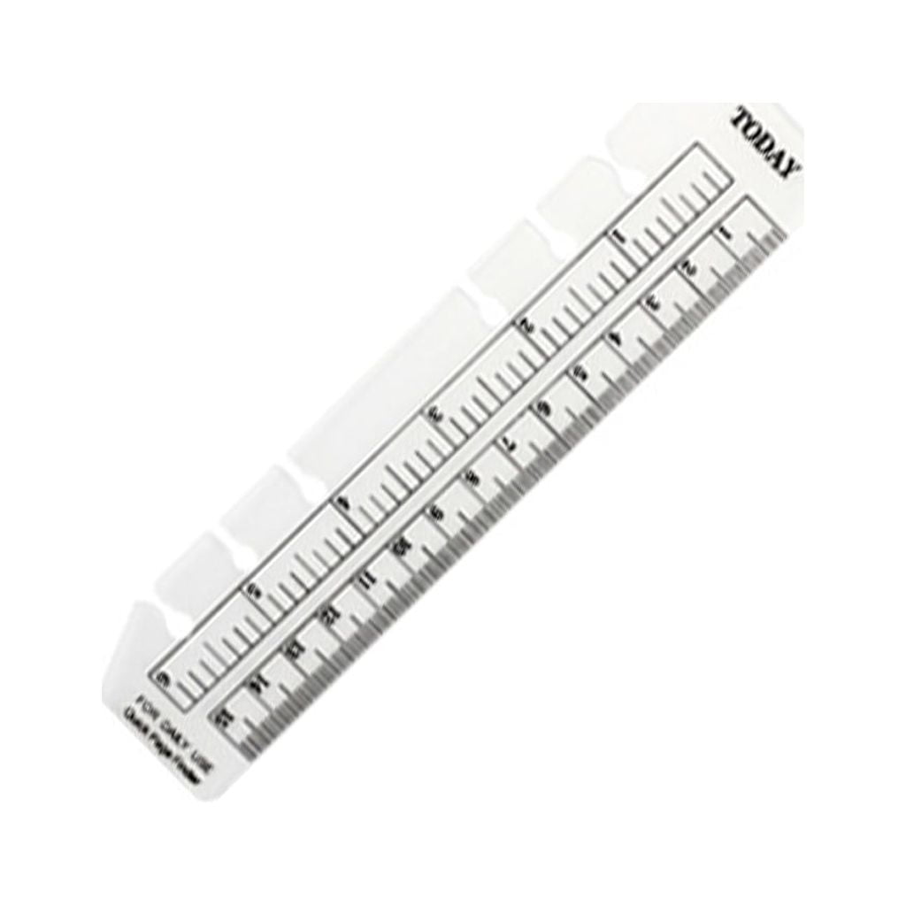ROZYARD Soft Ruler Handy Straight Ruler Vintage Bookmark Dual Scale ...
