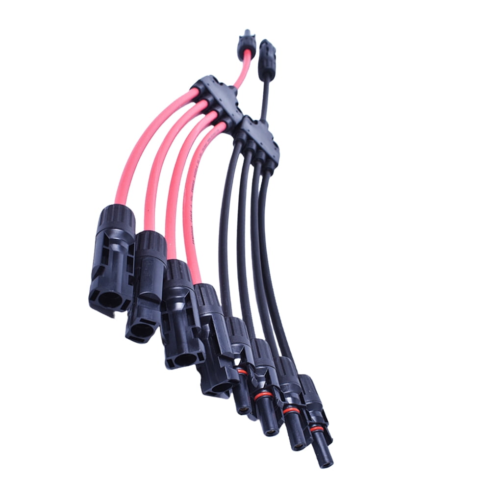 ROZYARD Solar Panel Connector Cable Y Branch Adapter 10AWG Cord for ...