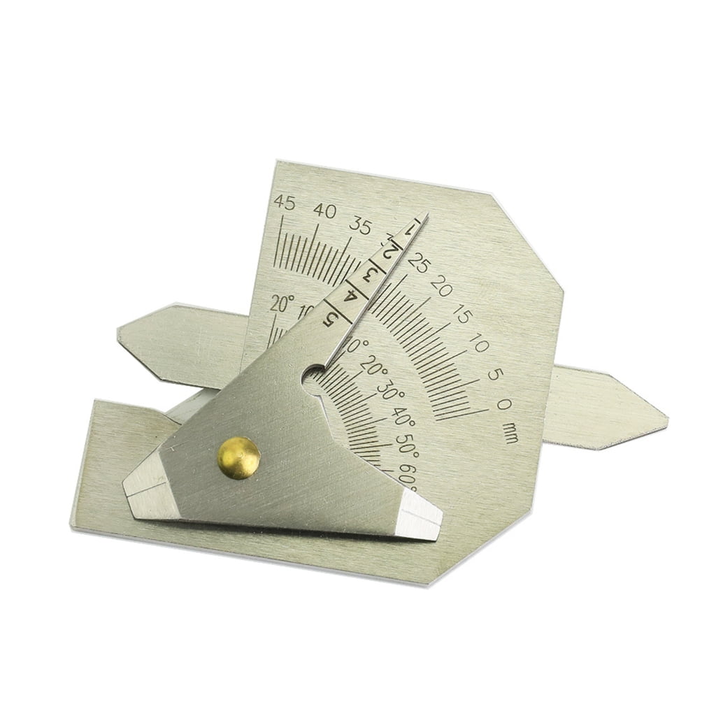ROZYARD Stainless 0-75mm Weld Seam Gauge Weld Inspection Ruler Weld ...