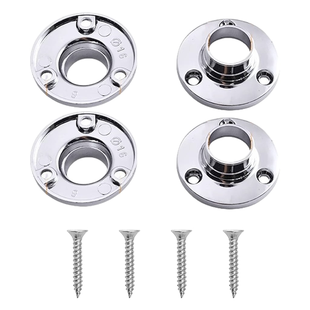 ROZYARD Steel Wardrobe Flange Joint Wardrobe Flange Base for Modern ...