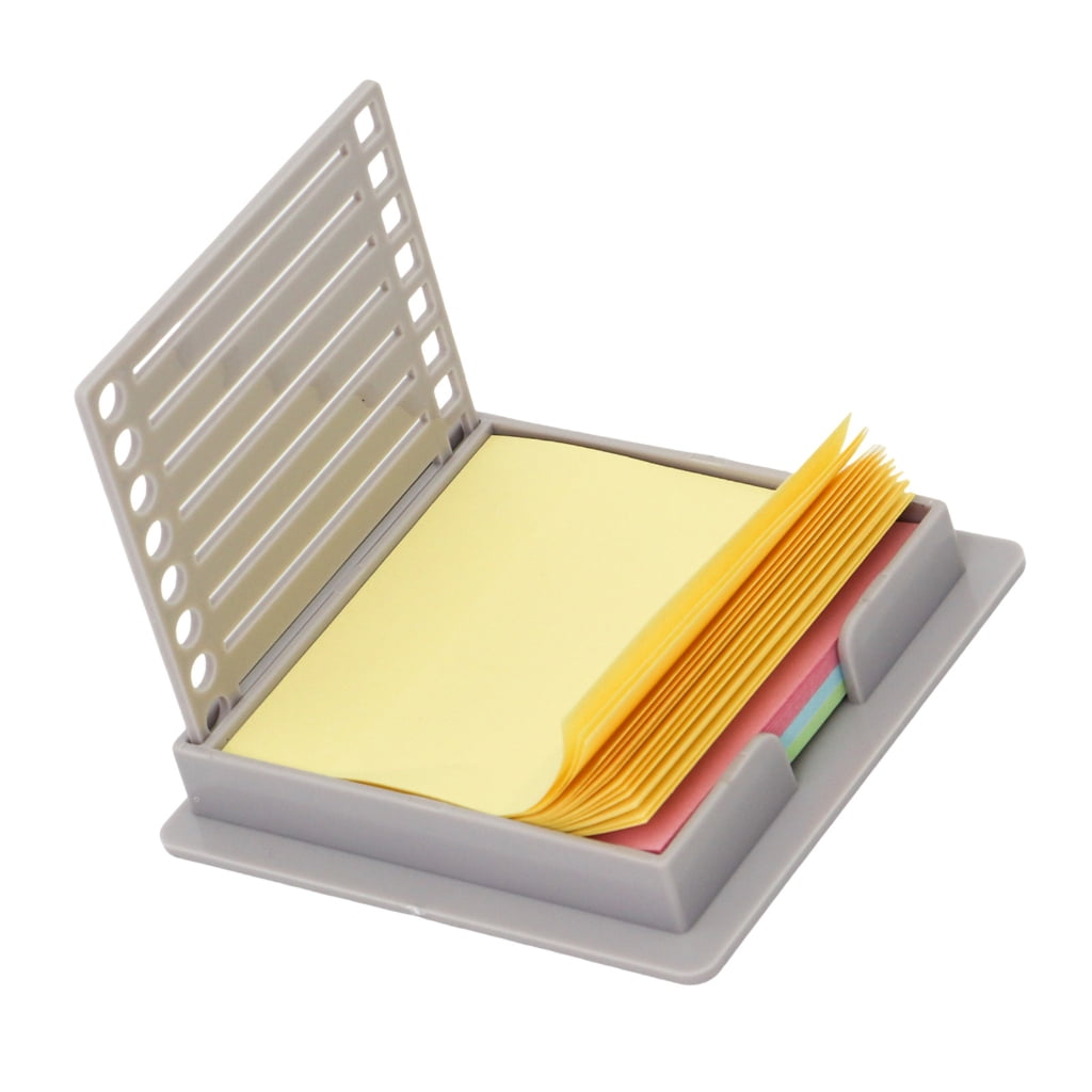 ROZYARD Sticky Notes Holder with Stencil Notepads Holder Note Dispenser ...