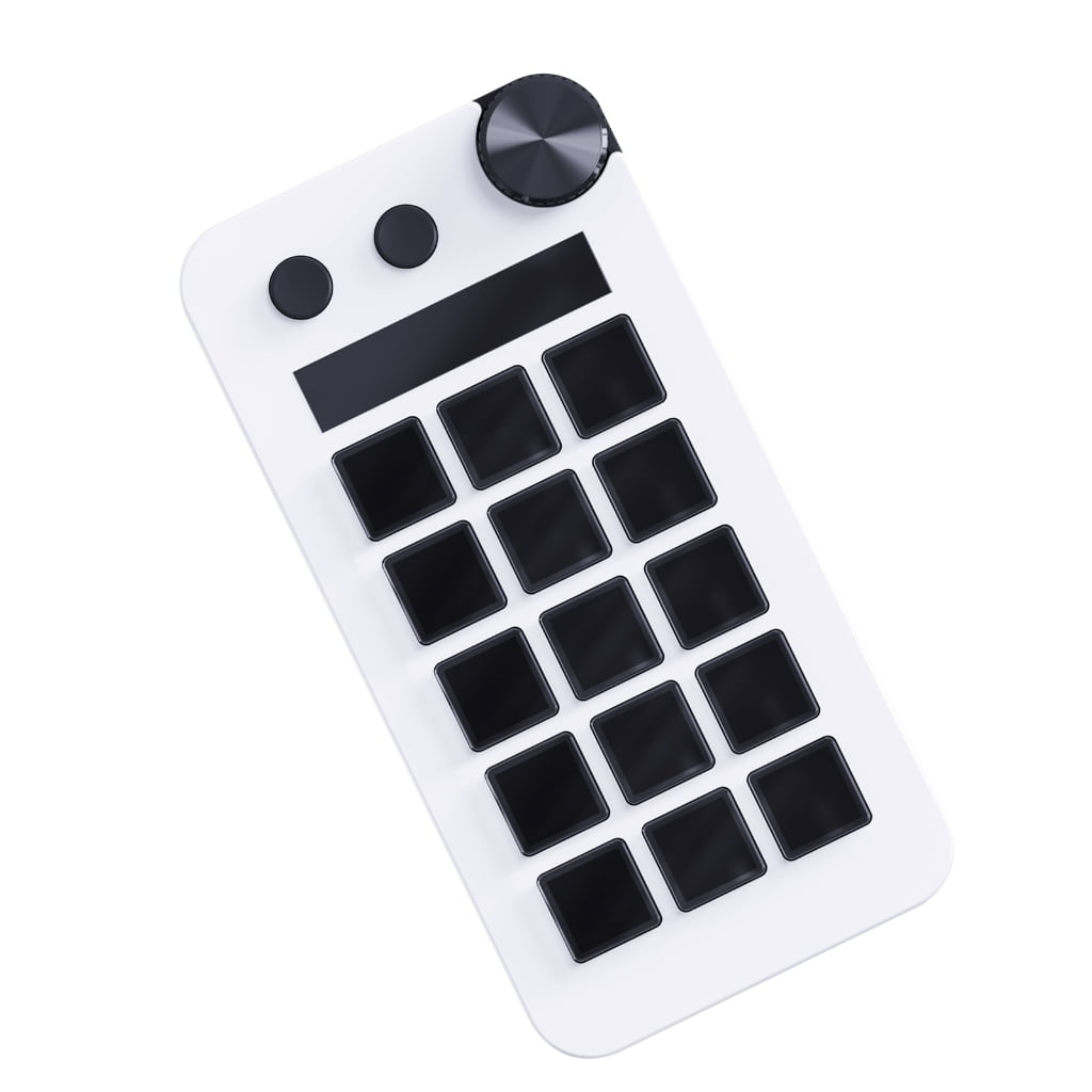 ROZYARD StreamDeck Interactive Keypad with 15 Configurable Key 2 Dials ...