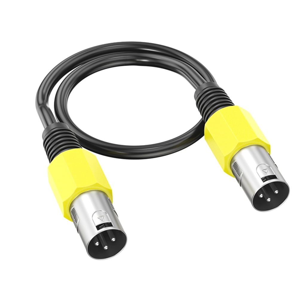ROZYARD Studio 3Pin Microphones Wiring Extension Cable Male to Male ...