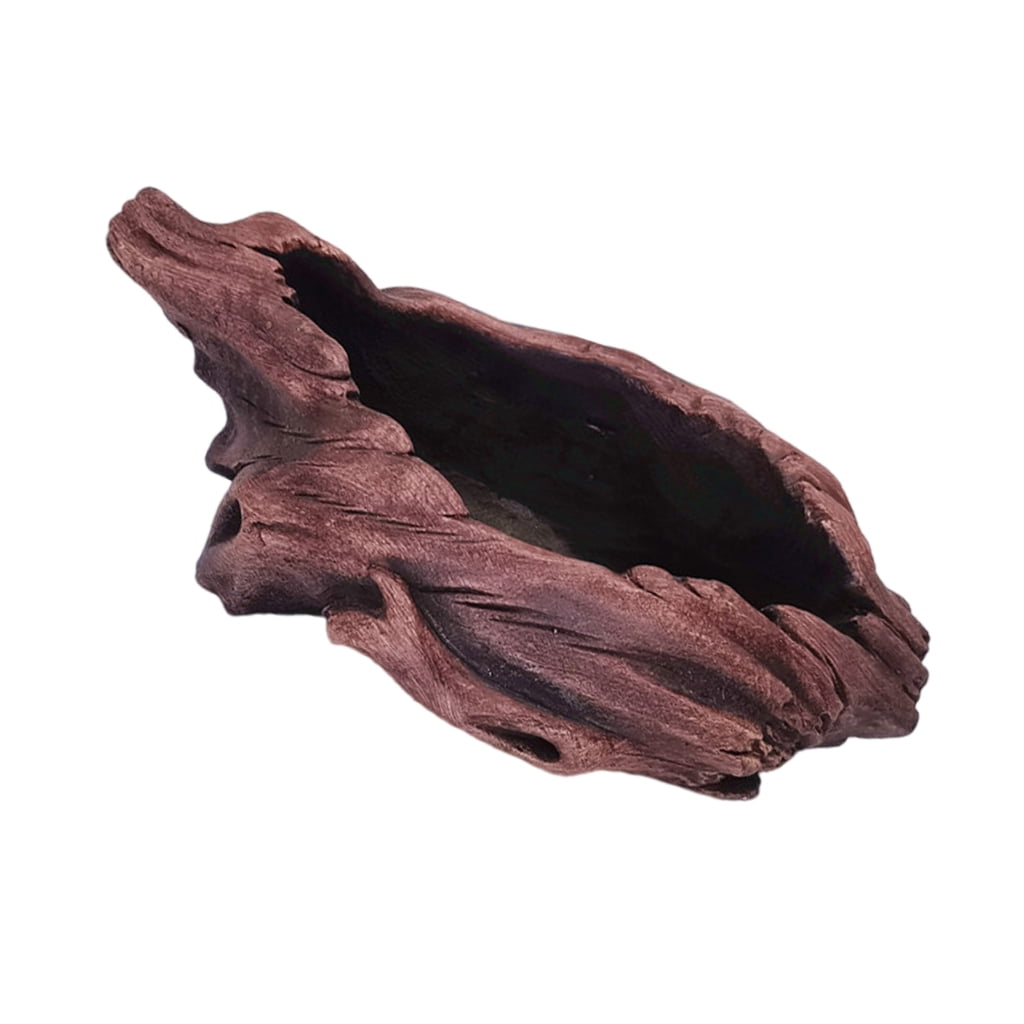 ROZYARD Stylish Cement Tree Root Succulent Pots Cement Tree Root Look ...