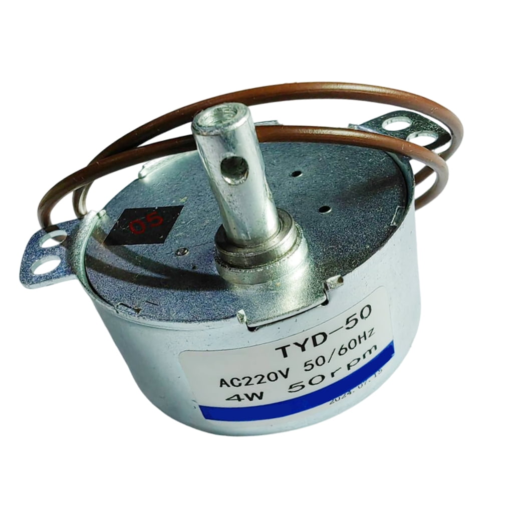 ROZYARD Synchronous Synchron Motor 20V-240V 50RPM 4W Flush Shaft Fixed ...
