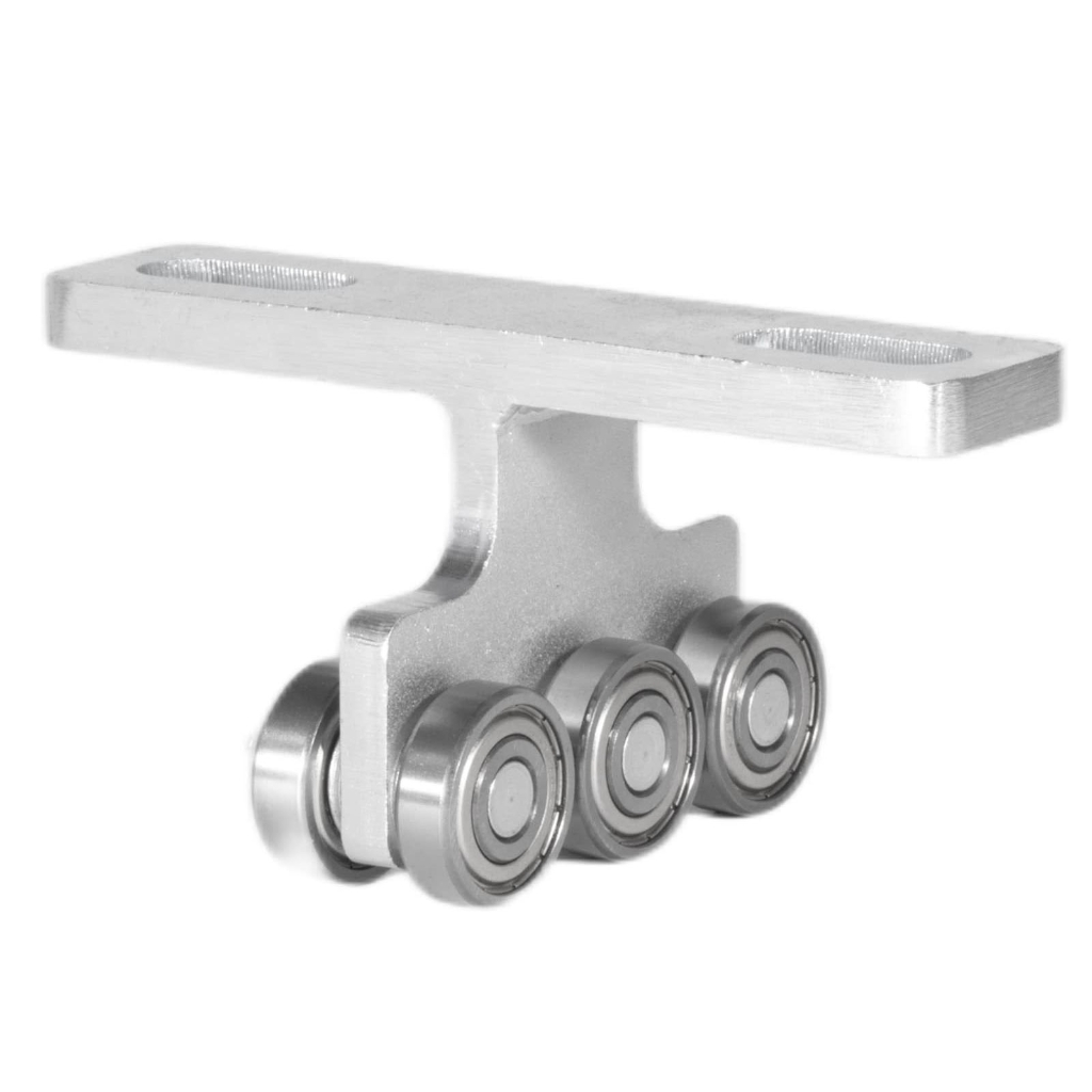 ROZYARD T Type Pulley Track Wheel Trolley Assembly for Easy ...