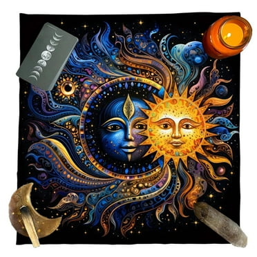 ROZYARD Square Flannelette Tarots Altar Cloth Board Game Pad ...