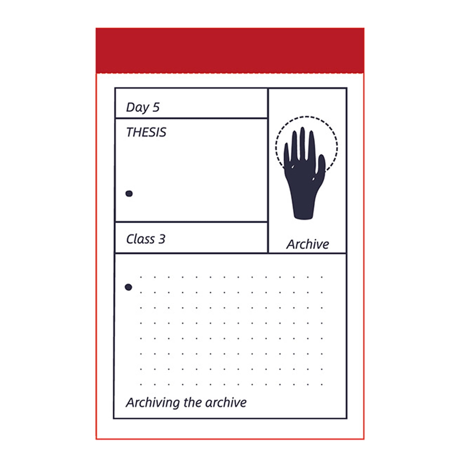 ROZYARD Tearable Memo Pad Planner Notes Agenda Picture Frame Design ...