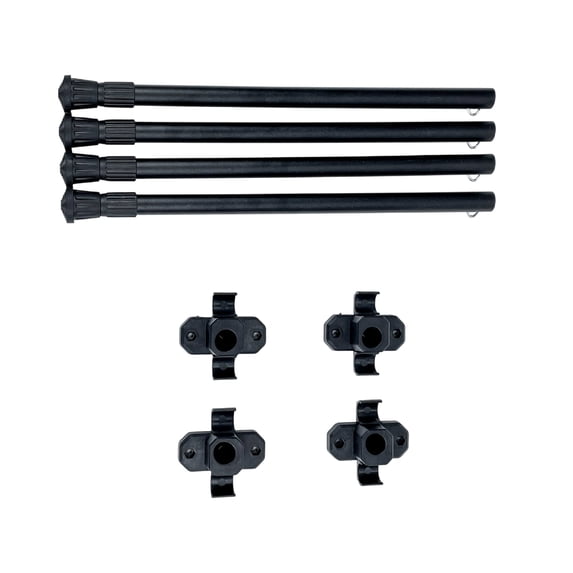 ROZYARD Telescoping Table Legs Aluminum Construction Telescoping Length ...