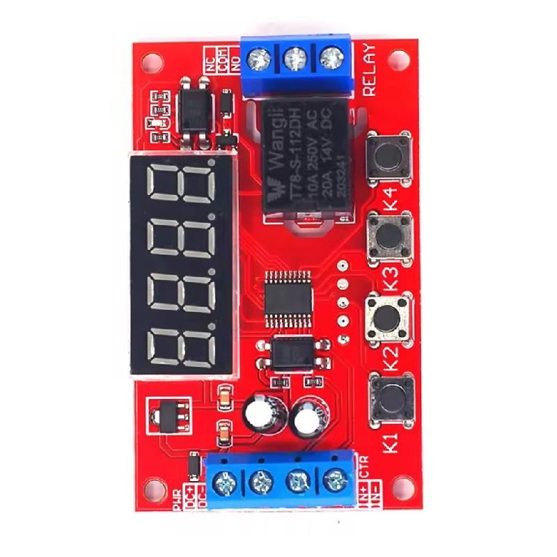 ROZYARD Timer Delay Relays Module Programmable Cycle Timing Controller ...