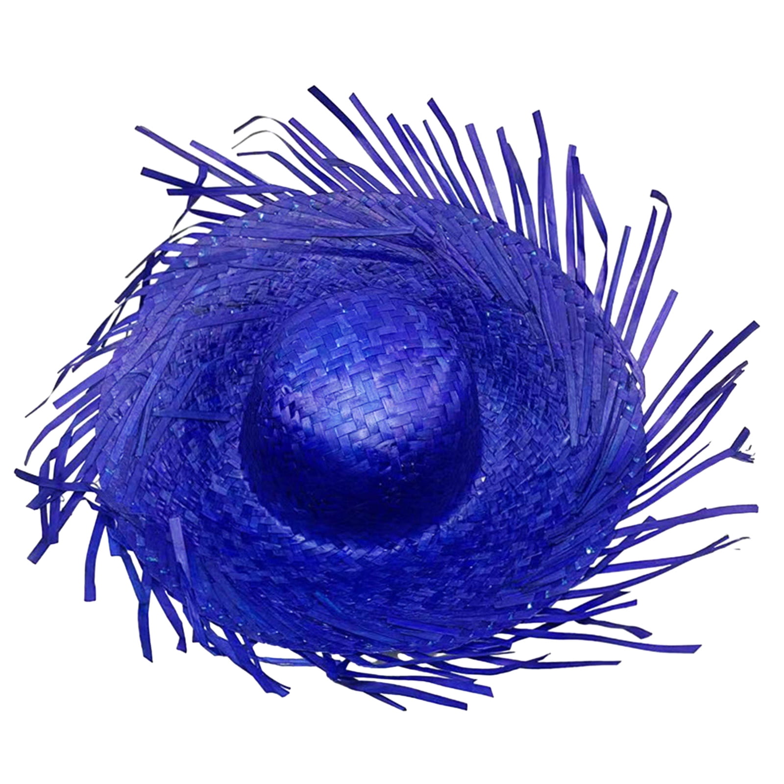 ROZYARD Trendy Mexicanos Straw Hat with Ripped Brim, for Festivals ...