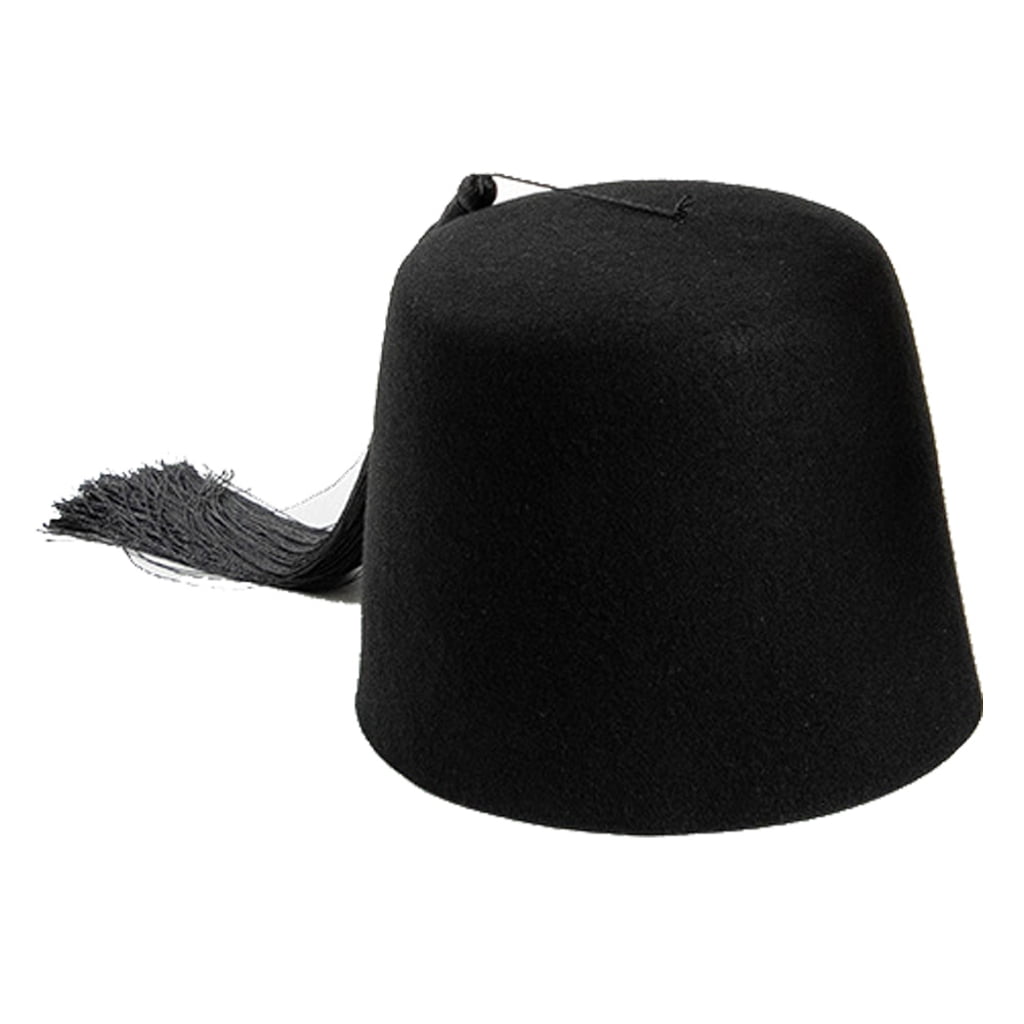 ROZYARD Turkish Hat Fez Caps Winter Black Tassels Turkey Men Vintage ...