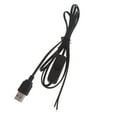 ROZYARD USB 2.0 A Male Plug and 2 Pin 2 Wire Power Charge Cable ...